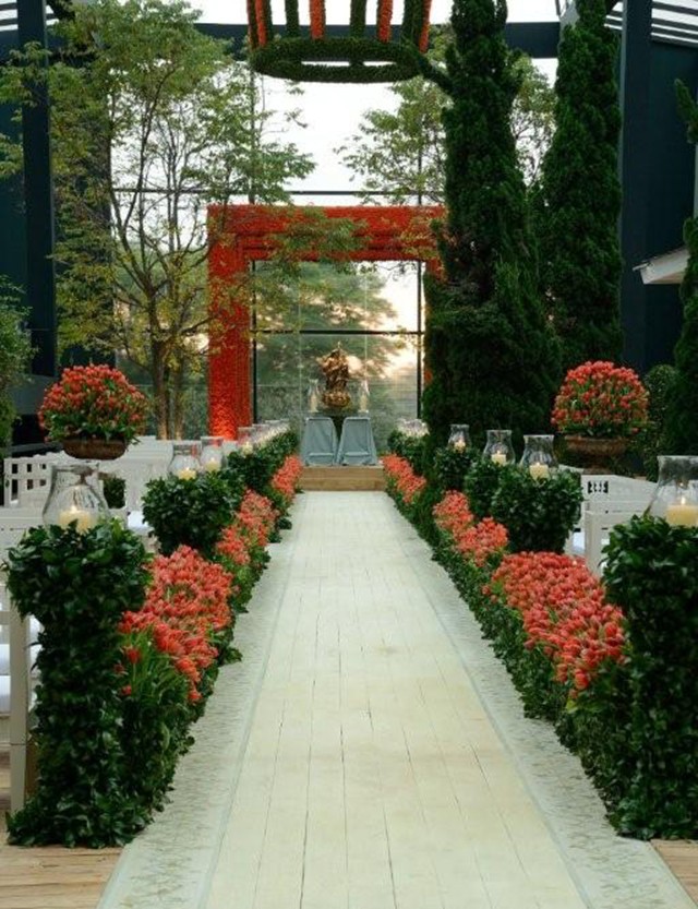 Passarela da noiva |10 ideias formidáveis para sua passarela no casamento