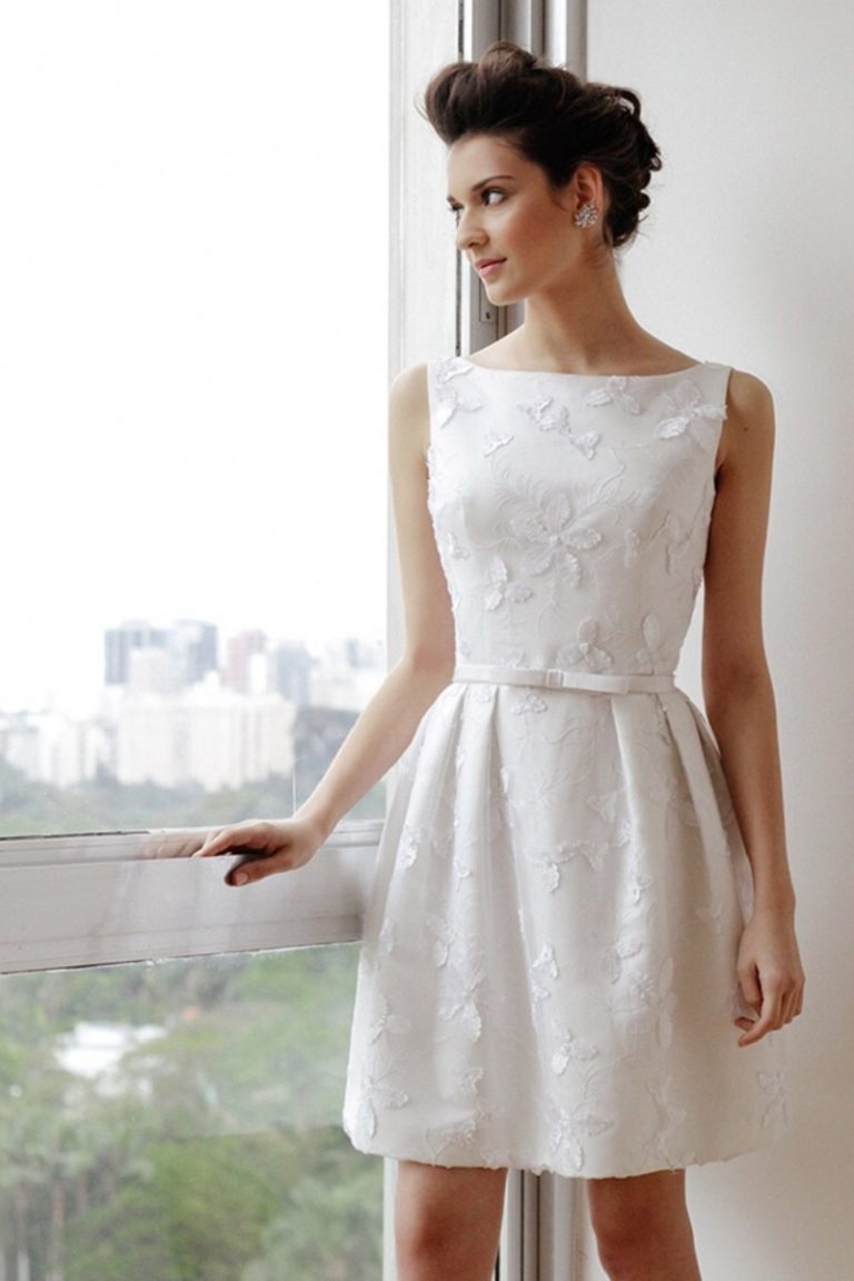 30 Inspirações De Vestido De Noiva Curto