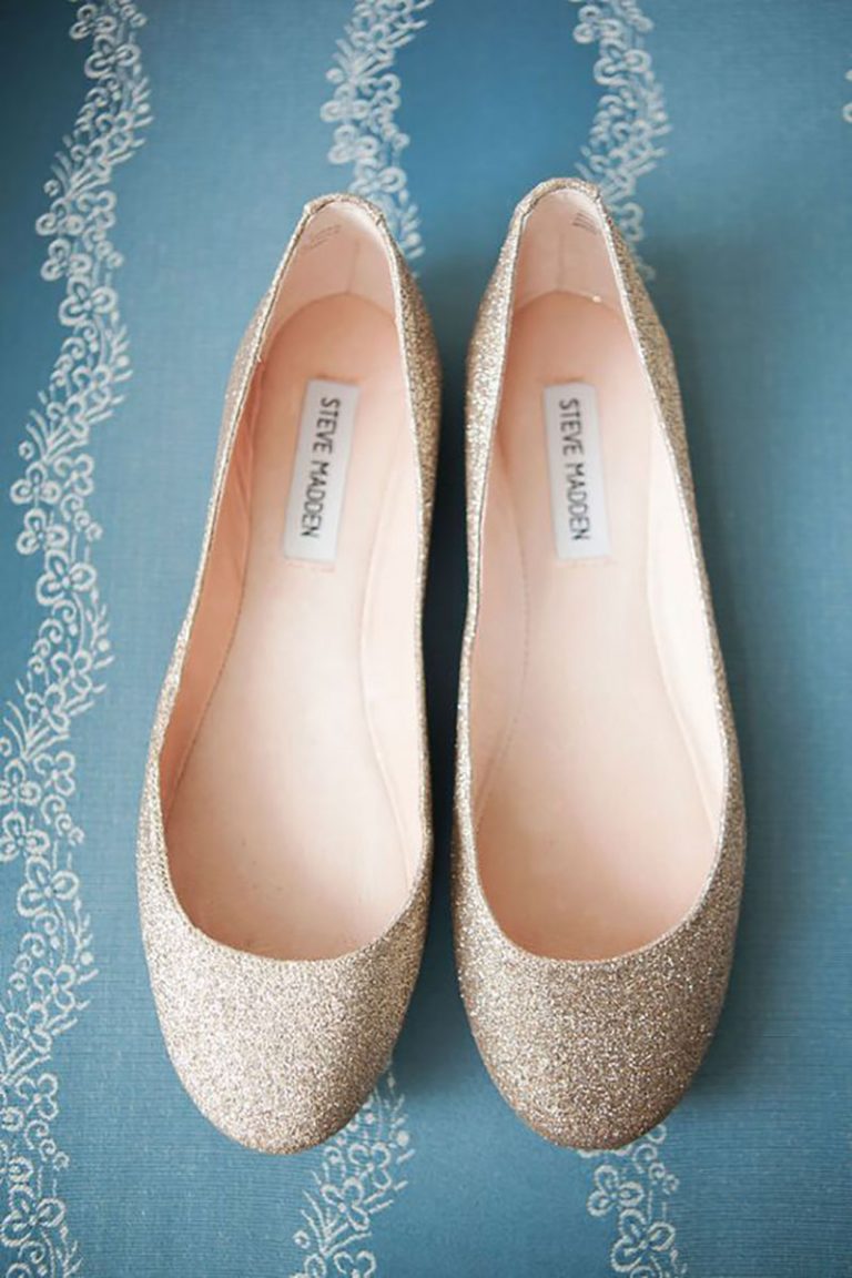 Sapatilha de noiva | Modelo une elegância e muito conforto!