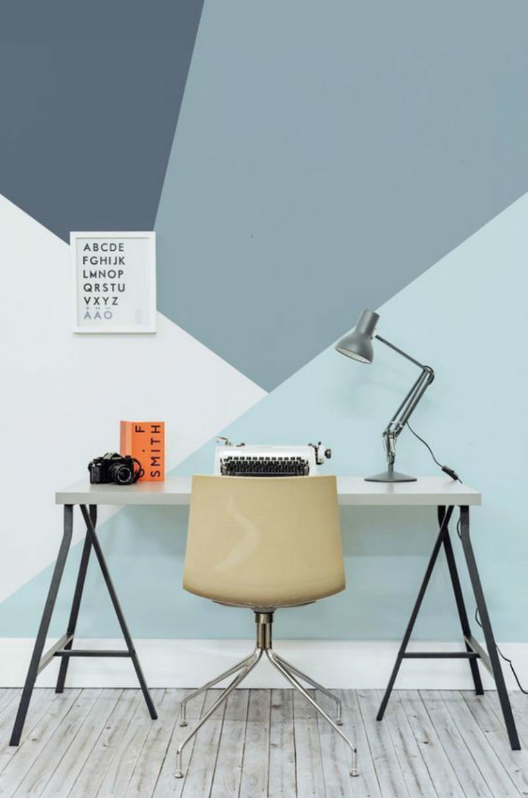 Parede geométrica | Veja um passo a passo completo para fazer a sua