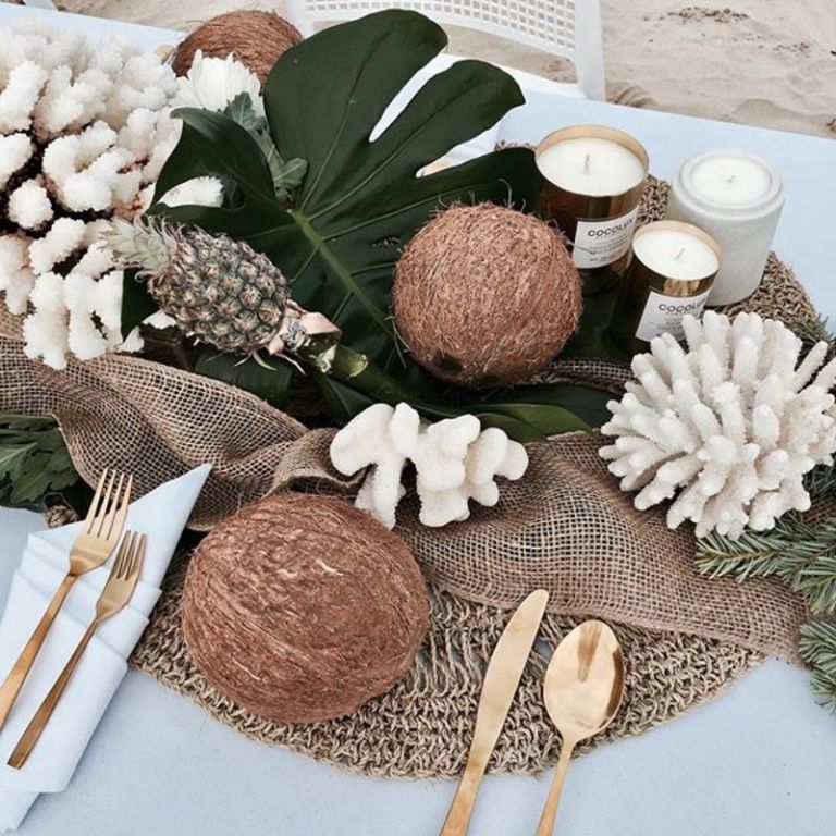 Coco na decoração de casamento: tudo sobre esse toque tropical